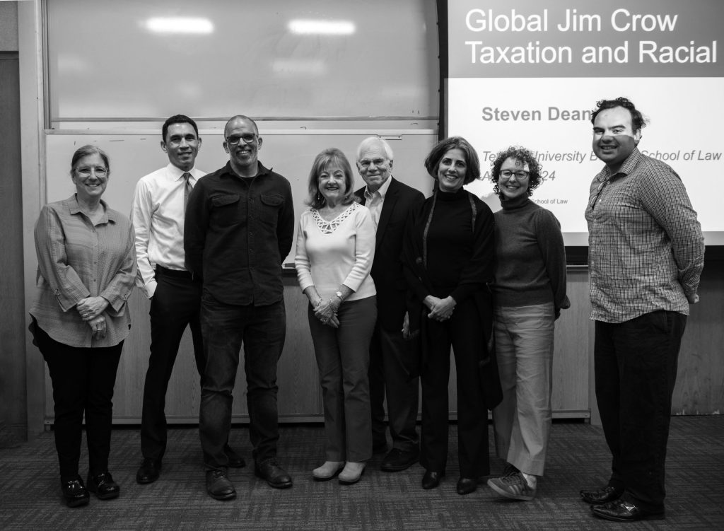 A Global Jim Crow: Steven Dean on International Tax Policy - The Temple ...