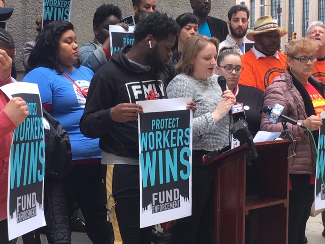 Asking city council to fund enforcement to protect workers - Stephen ...