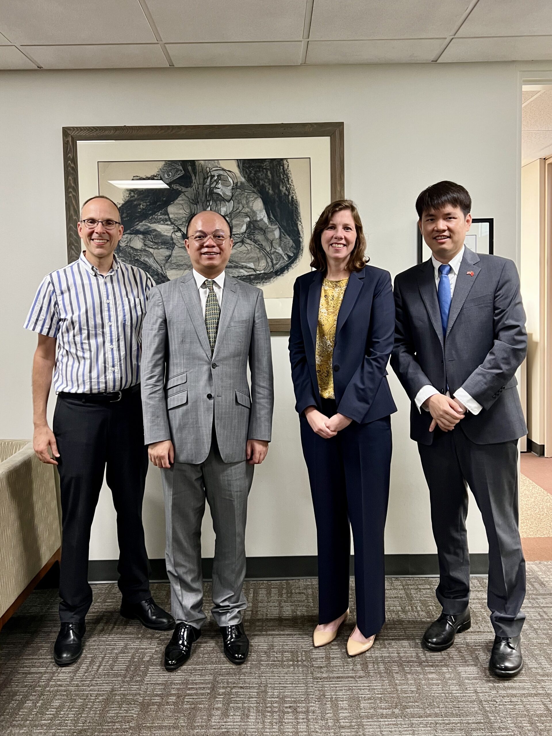 Dean Rebouché Receives Delegation from Chinese Consulate in New York ...