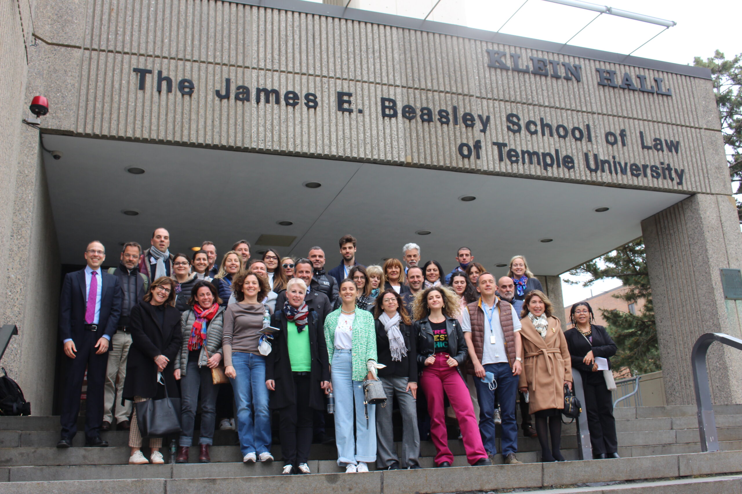 Temple Law Welcomed Delegation of Italian Jurists and Lawyers - Temple Law